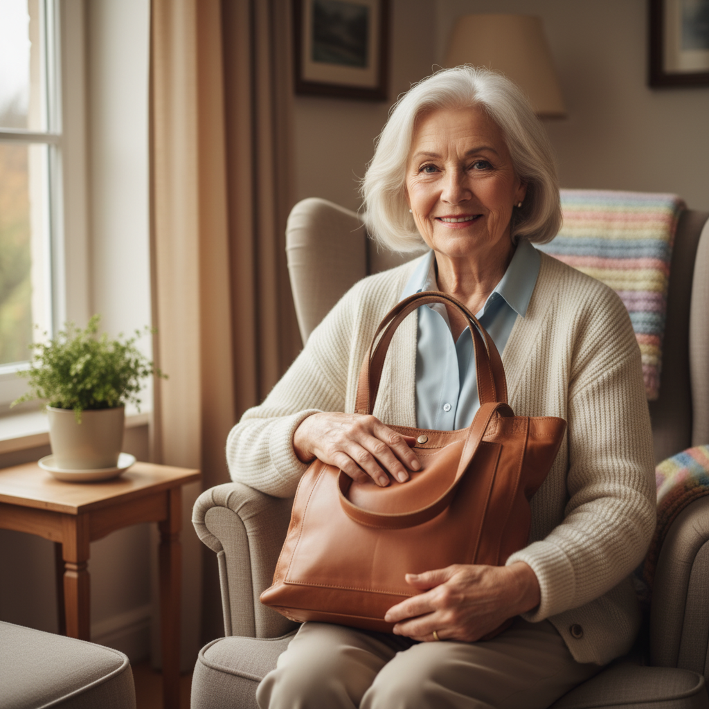 Laura Elegant Shoulder Bag – Elizabeth's Leather